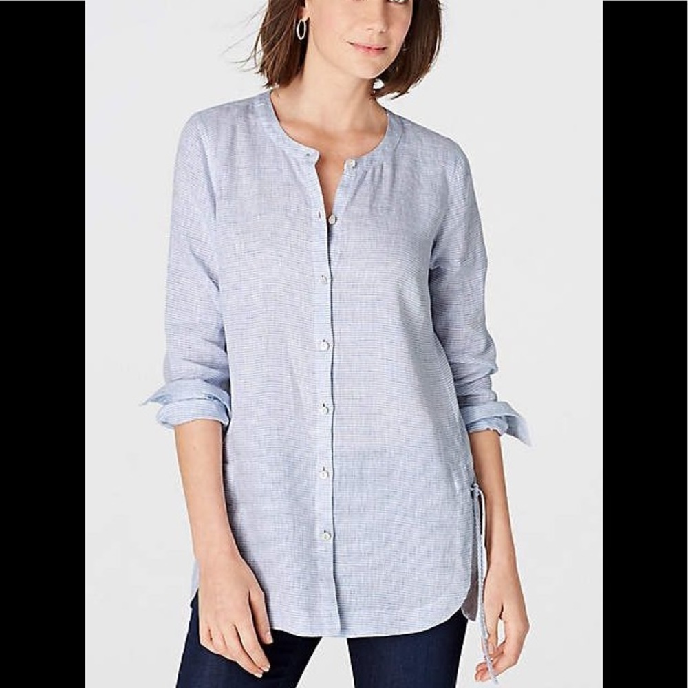 J. Jill Linen Tunic - Gem